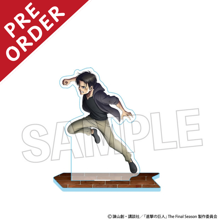 [PRE-ORDER] Attack on Titan Connectable Acrylic Stand | Levi Ackerman ...