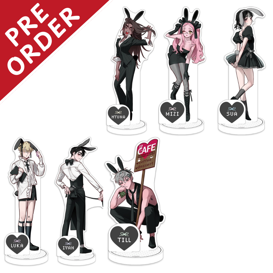 [PRE-ORDER] ALIEN STAGE 3rd Anniversary Cafe Acrylic Stand (1 of 6 Typ ...
